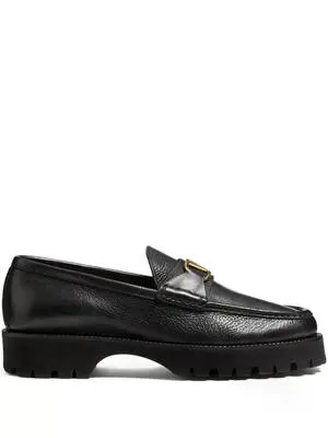 Valentino Garavani Vlogo Signature Loafers - Black
