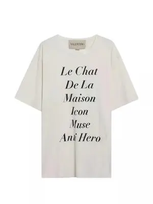 Valentino Garavani Printed T-shirt - Neutrals