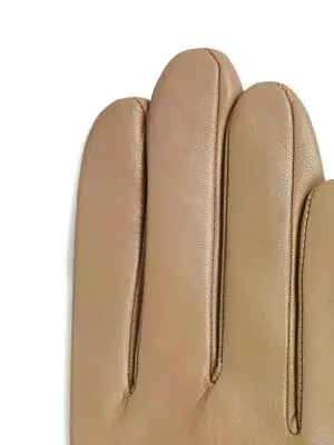 Karl Lagerfeld Leather Belt Detail Gloves