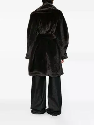 Coperni Belted Faux Fur Coat