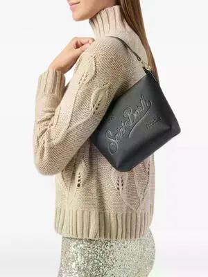 MC2 SAINT BARTH Logo-embossed Shoulder Bag - Black
