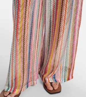 Missoni Zigzag Palazzo Trousers