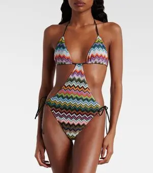 Missoni Zigzag One-piece Swimsuit