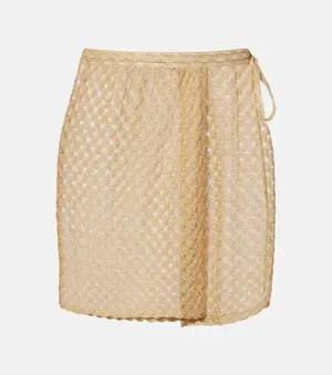 Missoni Lame Wrap Skirt - Gold