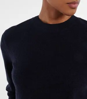 Loewe Embroidered Wool Crewneck Sweater