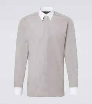 TOM FORD Cotton Shirt - Grey
