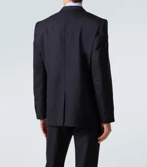 Balenciaga Pinstripe Wool Blazer