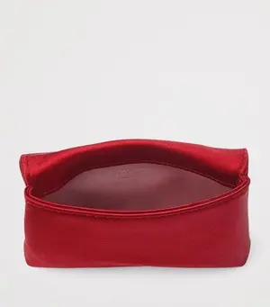 JIMMY CHOO Soft Bow Card Holder - Red