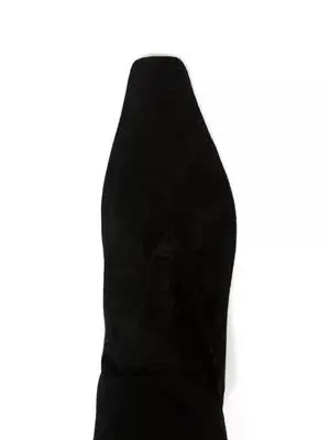 Paris Texas 25mm Bettina Pointed-toe Boots - Black