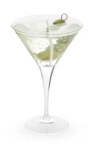 MODA DOMUS Martini Wax Candle - Clear