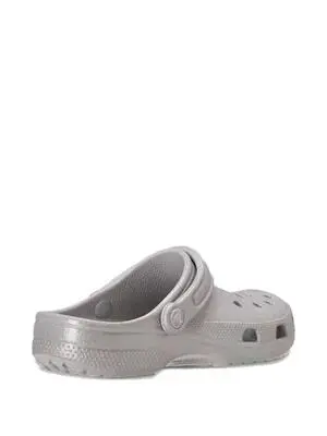 CROCS Classic Glitter Clogs - Silver
