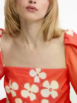 Stine Goya Floral Peplum Blouse