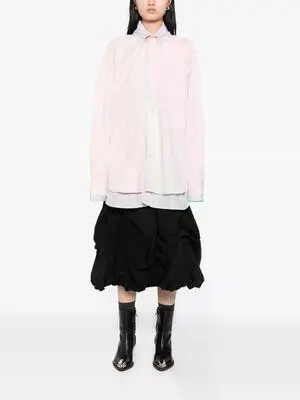 ALAINPAUL Layered Shirt - Pink