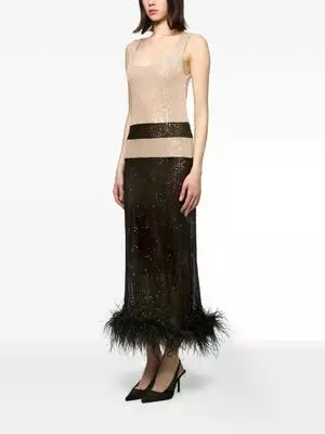 ATU BODY COUTURE Sequin-embellished Midi Dress