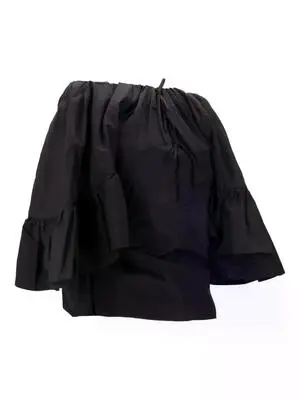 MERYLL ROGGE Ruffle Sleeve Blouse - Black