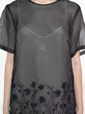 P.a.r.o.s.h Flora-detail Midi Dress