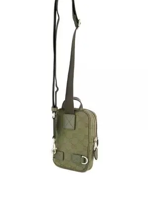 Gucci Gg Monogram Canvas Shoulder Bag