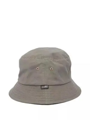 MAISON MARGIELA Embroidered Bucket Hat - Grey