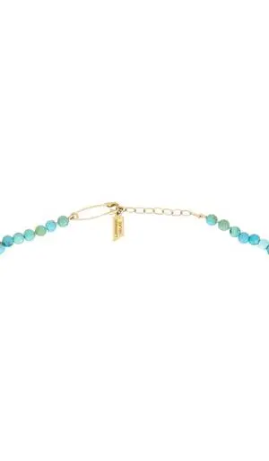LOREN STEWART Turquoise Fortune Necklace - Blue