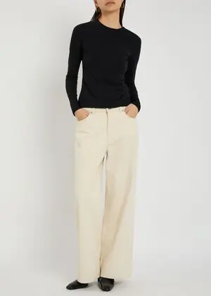 Varley Edna Jersey Top - Black