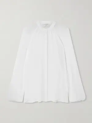 Gabriela Hearst Gian Silk-chiffon Blouse - Neutrals