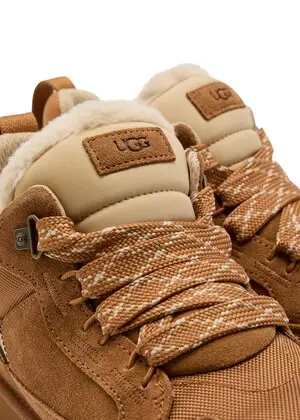 UGG Lowmel Panelled Suede Sneakers - Tan