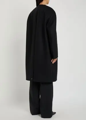 Calvin Klein Cora Wool And Cashmere-blend Coat