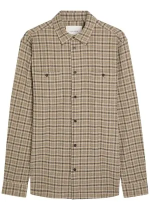 LES DEUX John Checked Woven Shirt