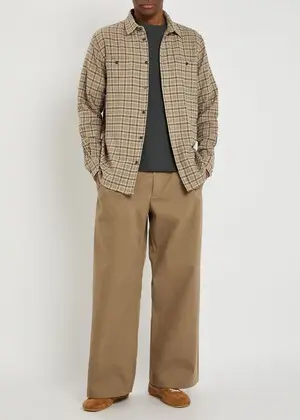 LES DEUX John Checked Woven Shirt