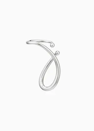 Charlotte Chesnais Petite Mirage Cuff - Silver
