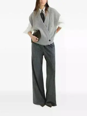Brunello Cucinelli Mélange Effect Trousers