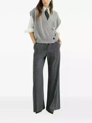 Brunello Cucinelli Mélange Effect Trousers