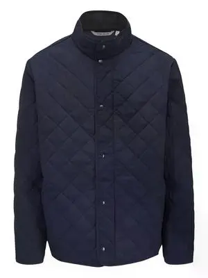 Peter Millar Diamond-quilted Jacket - Blue