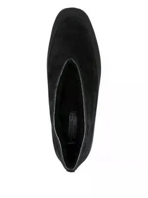 Le Monde Beryl Shearling Ballet Flats - Black