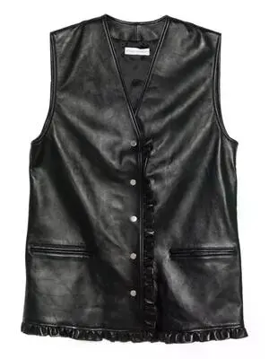 NICCOLO PASQUALETTI Lea Gala Leather Gilet