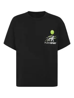 PLEIN SPORT Tiger-scratch Print T-shirt