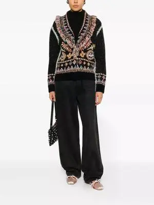 CECILIA PRADO Isadora Fringed Cardigan