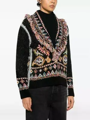 CECILIA PRADO Isadora Fringed Cardigan