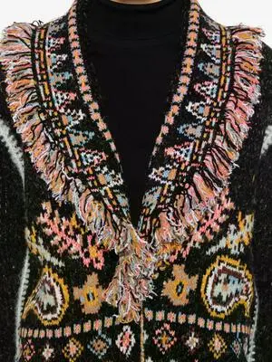CECILIA PRADO Isadora Fringed Cardigan