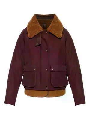 Loewe Shearling Collar Puffer Jacket