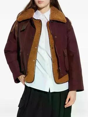 Loewe Shearling Collar Puffer Jacket