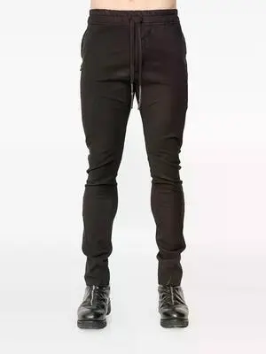 69 Armure Drawstring Trousers With Zip Detailing