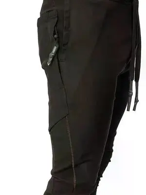 69 Armure Drawstring Trousers With Zip Detailing