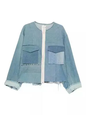 KURO Remake Mark Ii Frayed Denim Jacket