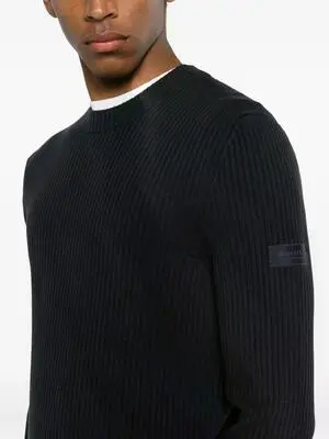 Marc O'polo Ribbed Knit Crew Neck Sweater