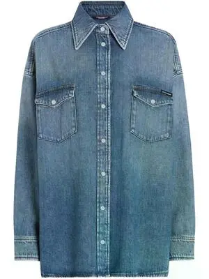 DOLCE & GABBANA Dolce & Gabbana Oversized Denim Shirt