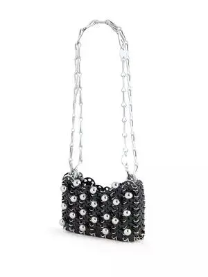 Rabanne Nano 1969 Beaded Shoulder Bag