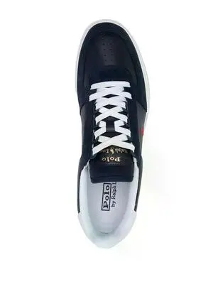 Polo Ralph Lauren Court Suede Trim Sneakers