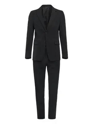 Prada Single-breasted Suit - Black