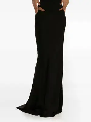 MOOS STUDIO Cut-out Detail Maxi Skirt